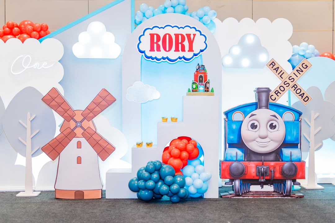 Rory’s “Thomas and Friends” 1st Birthday – STYLE IT DAINTY
